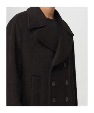 Dolce & Gabbana Double-breasted Melange Coat