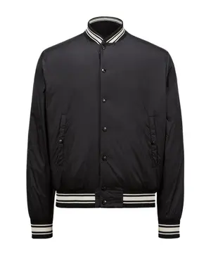 Moncler Reversible Varsity Bomber Jacket - Black