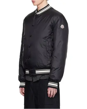 Moncler Reversible Varsity Bomber Jacket - Black