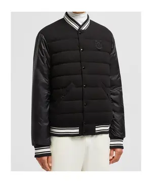 Moncler Reversible Varsity Bomber Jacket - Black
