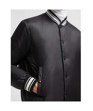 Moncler Reversible Varsity Bomber Jacket - Black