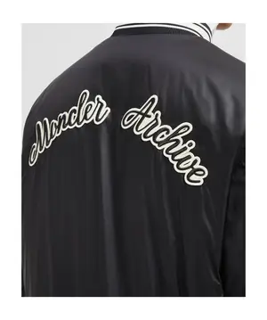 Moncler Reversible Varsity Bomber Jacket - Black
