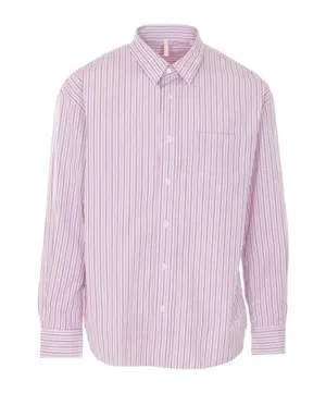 SUNFLOWER New Base Striped Shirt - Pink