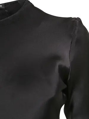 ANN DEMEULEMEESTER Long-sleeved Wrap Dress