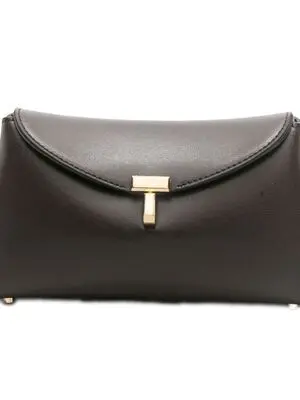 TOTEME Mini T-lock Clutch Bag - Black