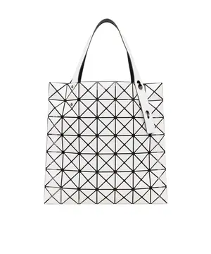 Issey Miyake Geometric Shoulder Bag - White