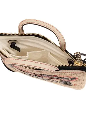 See By Chloé Small Embroidered Logo Shoulder Bag