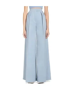 Max Mara Pleated Wide-leg Trousers