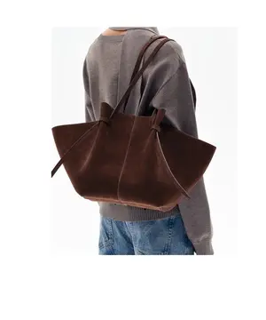 Yuzefi Mochi Large Shoulder Bag - Brown