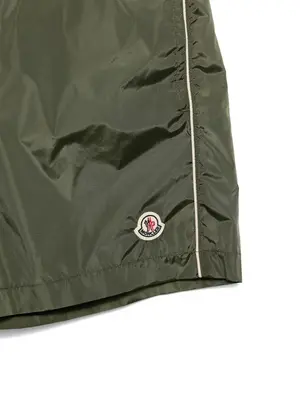 Moncler Lisere Trim Swim Shorts - Turquoise