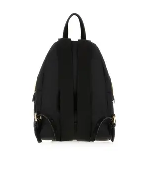 Moschino Small Logo Plaque Backpack