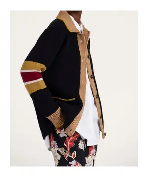 La DoubleJ Cardigan With Collar And Pockets