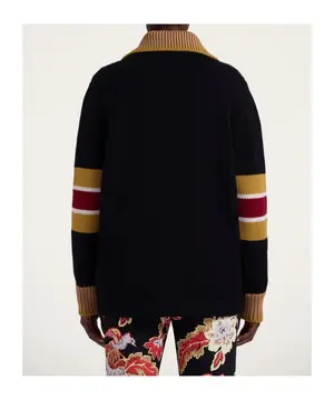 La DoubleJ Cardigan With Collar And Pockets