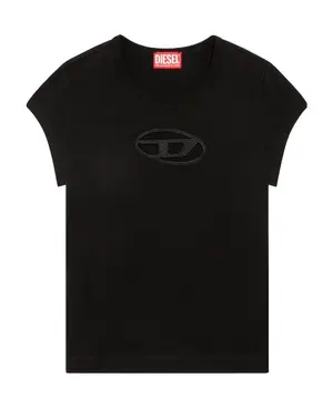 DIESEL® T-angie" Cut-out T-shirt - 9xxa