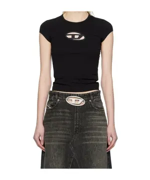 DIESEL® T-angie" Cut-out T-shirt - 9xxa