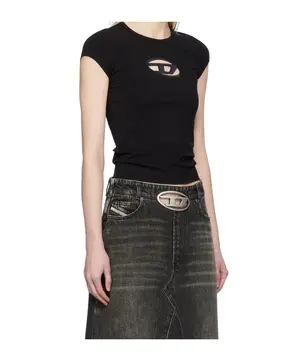 DIESEL® T-angie" Cut-out T-shirt - 9xxa