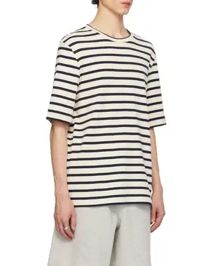 JIL SANDER Striped Crewneck T-shirt