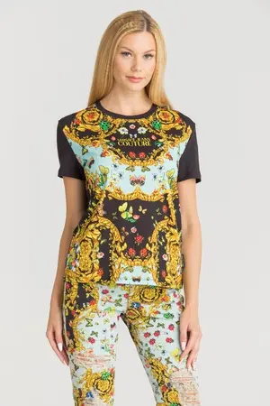 Versace Logo Detail T-shirt