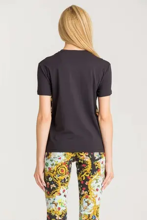 Versace Logo Detail T-shirt