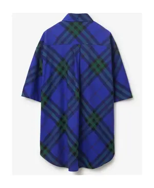Burberry Checkered Short-sleeved Shirt