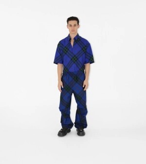Burberry Checkered Short-sleeved Shirt