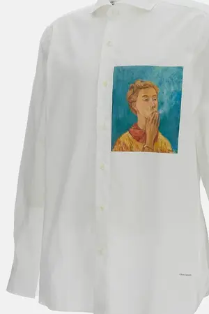 Junya Watanabe Tove Jansson Button-up Shirt - White