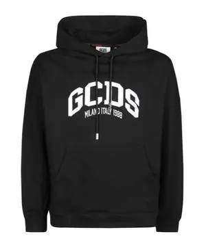 Gcds Logo-printed Hoodie