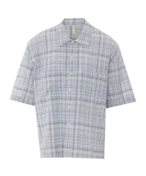 SUNFLOWER Sunflower Adam Checked Short-Sleeve Shirt No