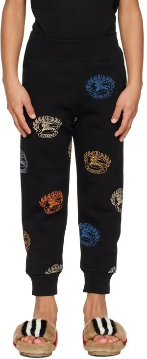 Burberry Equestrian Knight-print Track Pants