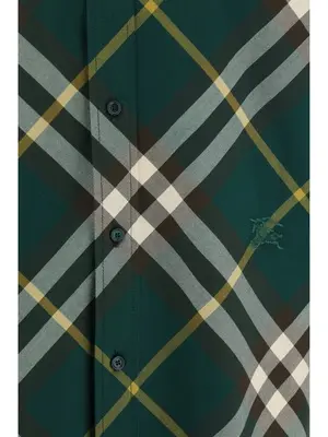 Burberry Checked Buttoned Shirt