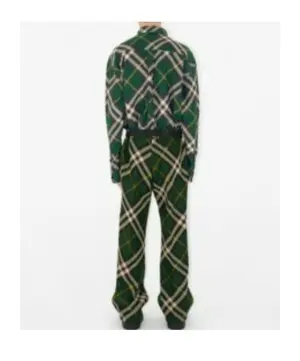 Burberry Checked Buttoned Shirt