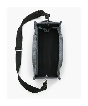 Marc Jacobs The Rip And Repair Denim Medium Tote Bag - Black
