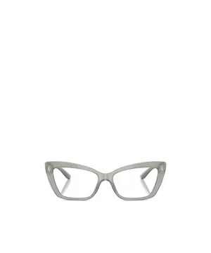 Dolce & Gabbana Cat Eye Eyeglasses - Gray
