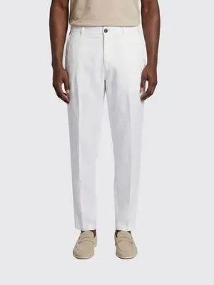 Eleventy Stretch Waistband Pants - White