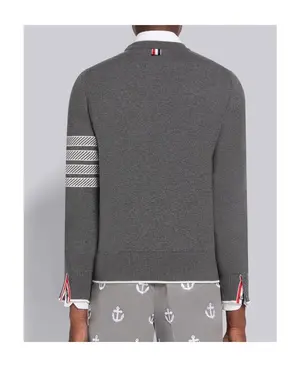 Thom Browne Anchor Jacquard Jumper