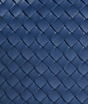 Bottega Veneta Woven Shoulder Bag - Blue