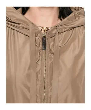 Max Mara Hooded Zip Jacket - Brown