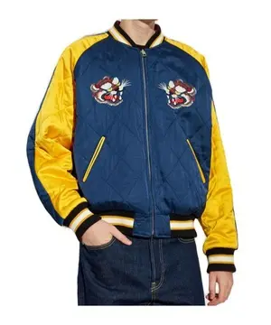 Kenzo Tiger Embroidered Reversible Bomber Jacket