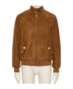Valentino Garavani Zip-up Mock Neck Jacket