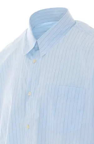 SUNFLOWER Stable Striped Shirt - Blue