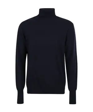 BALLANTYNE Turtleneck Knitwear - Navy
