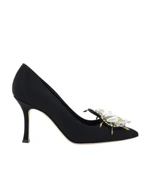 Manolo Blahnik Embellished Stiletto Pumps