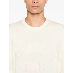 Givenchy Logo Embroidered Knit Jumper