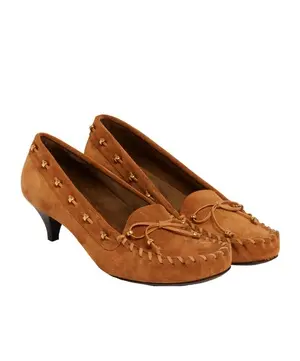 Khaite Milly Suede Pumps