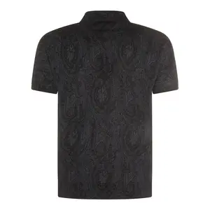 Etro Floral-paisley Short-sleeved Polo Shirt