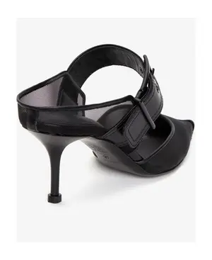 Alexander McQueen Punk Buckle Pointed-toe Mules