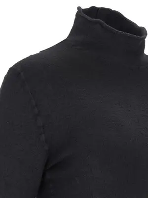 Bottega Veneta High Neck Knitted Midi Dress