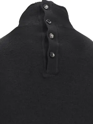 Bottega Veneta High Neck Knitted Midi Dress