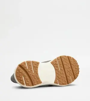TOD'S Sporty Suede Slip-on Trainers - Grey