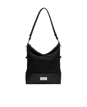 MAISON MARGIELA 5ac Medium Hobo Bag - Black